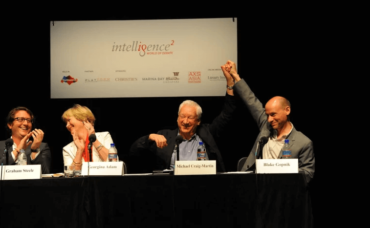 Intelligence Squared: Cultural Annual Debate – My Art Guides