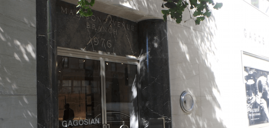 Gagosian Gallery 976 Madison Avenue – My Art Guides